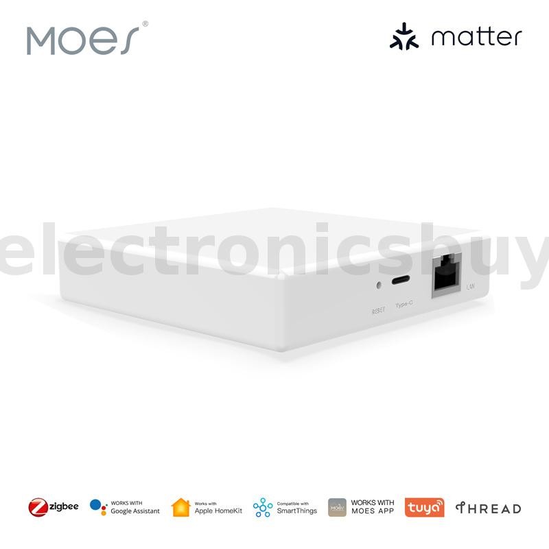 Moes Matter Smart Zigbee Home Bridge Matter Gateway Support Voice ...