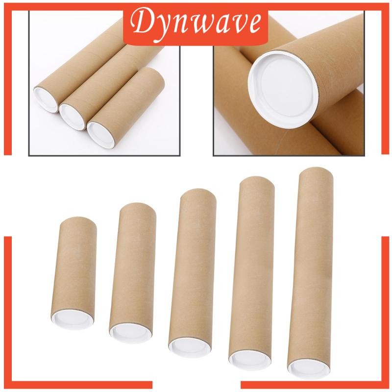 [Dynwave] Poster Tube Postal Tube Storage Cardboard Mailing Tube with ...