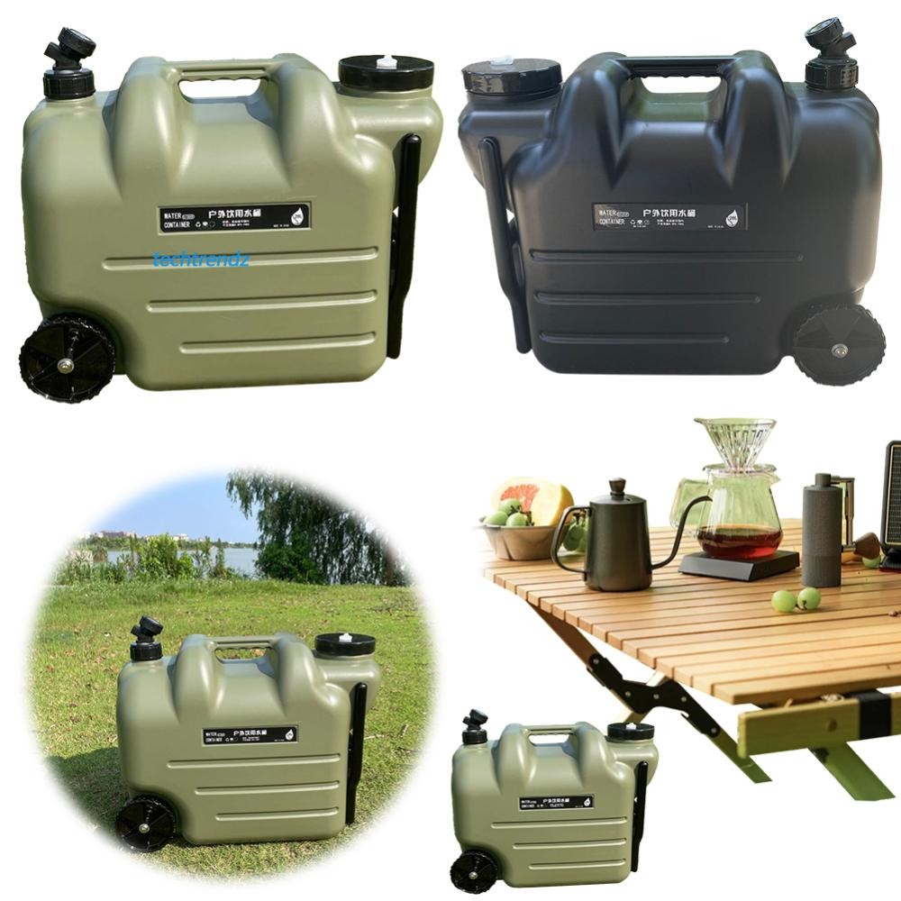 28L Outdoor Portable Car Water Storage Box No Leakage with Faucet ...