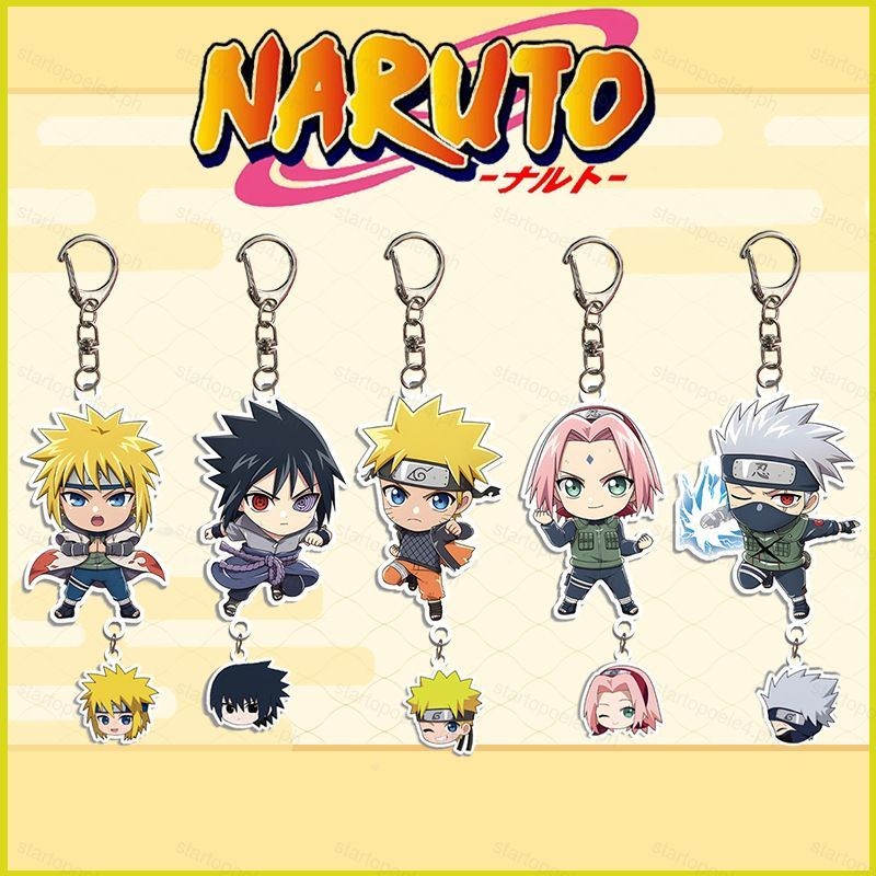SnOw NARUTO Hatake Kakashi Acrylic Keychain Backpack Pendant Uzumaki ...