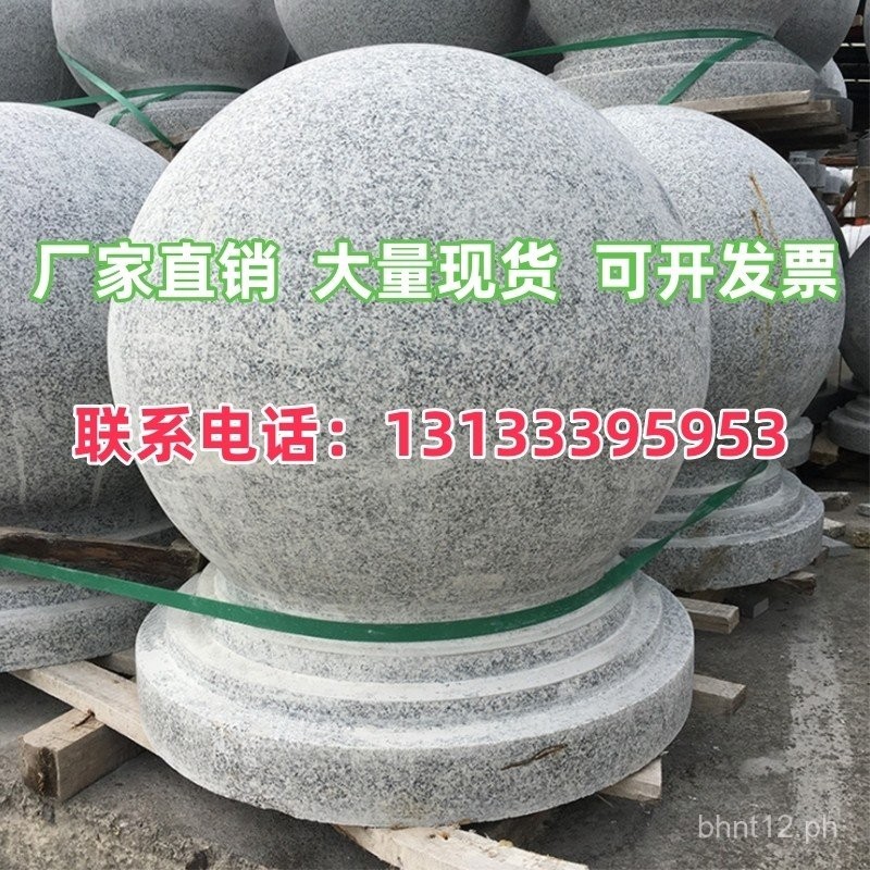 Marble Car Stopper Stone Column Pile Stone Bench Road Barrier Square ...