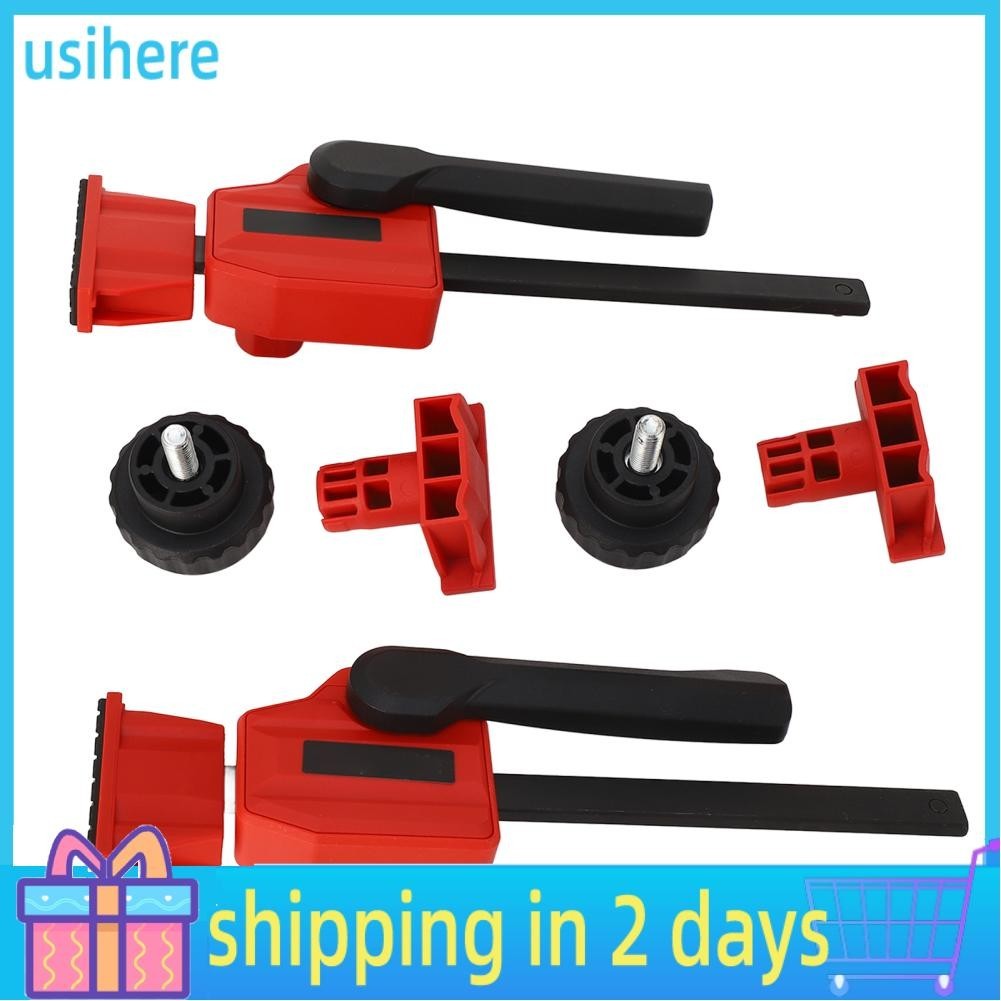 2pcs Bench Dog Clamps Woodworking Workbench Hole Adjustable Desktop Bar ...