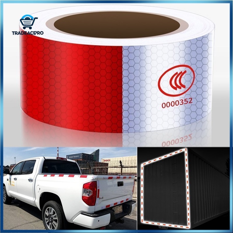 30m Truck Safety Warning Tape Arrow Reflective Tape Truck Reflective ...