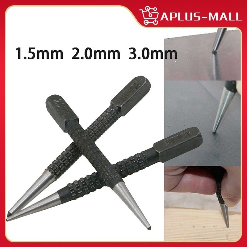 Center Punch Set Impact Location Metal Wood Scribe Center Punch For ...