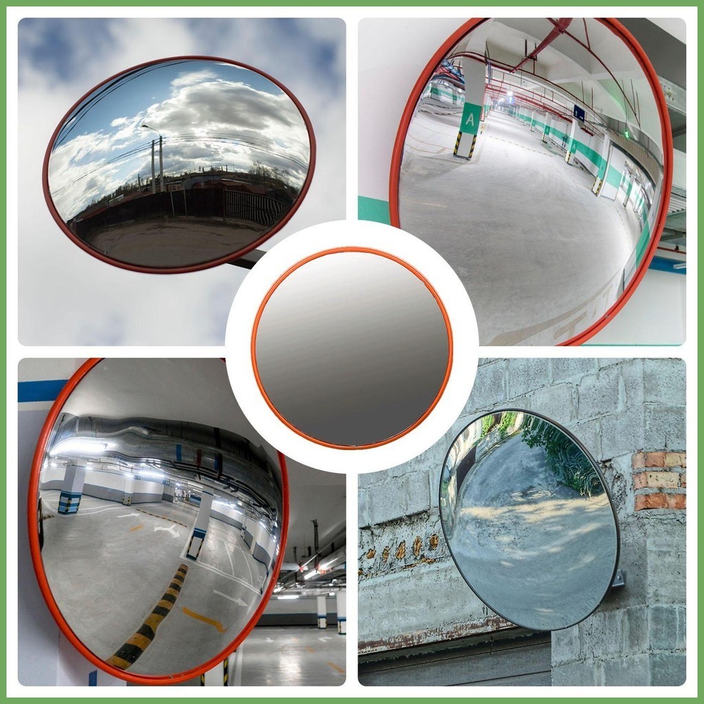 80cm garage wide-angle mirror road turning mirror convex mirror outdoor ...