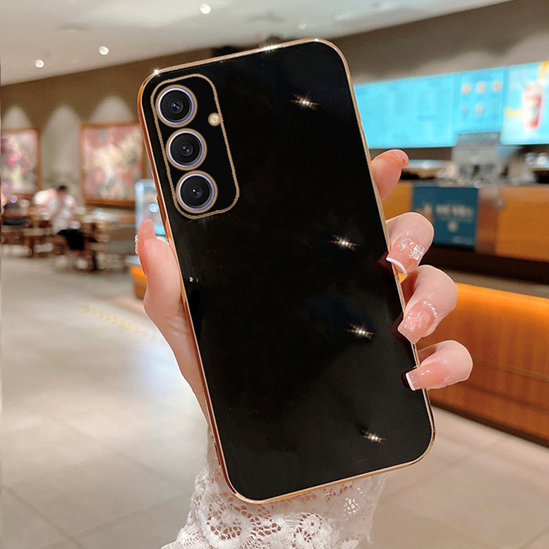 Case Samsung Galaxy A05S A05 A04 A04E A03 A03S New Style Lens Film Protection 6D Electroplated ...