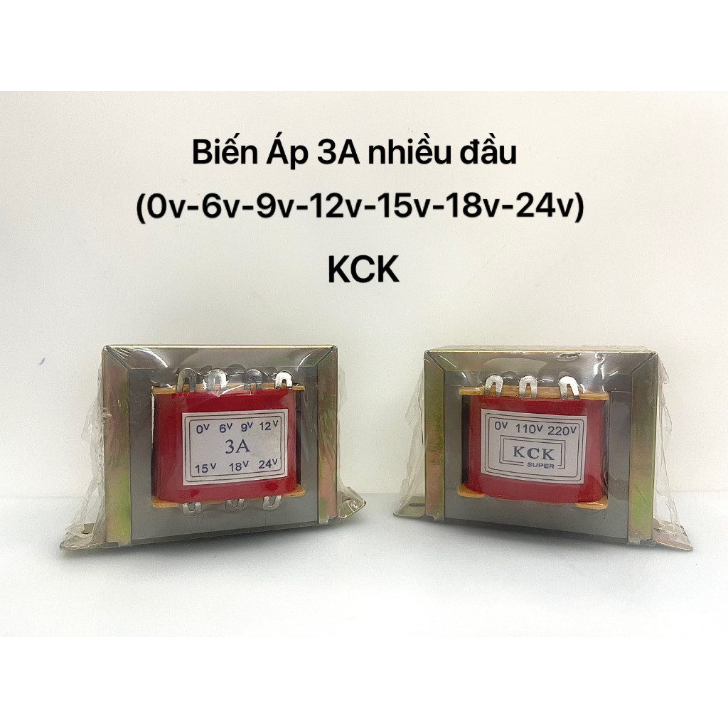 3a KCK multi-head transformer (0v - 6v - 9v - 12v - 18v - 24v) | Shopee ...