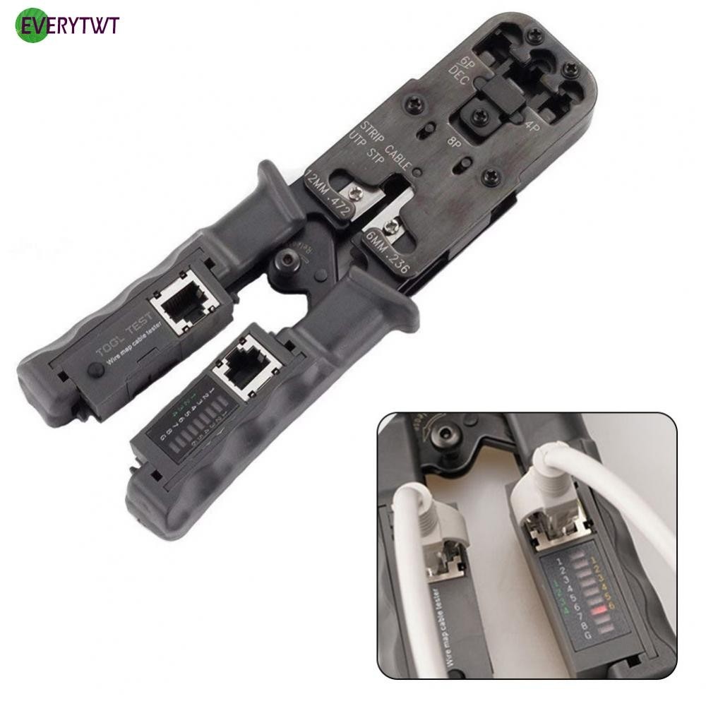 NEW>>Advanced Network LAN Cable Crimper Tool 2 in 1 Wire Cutting and ...