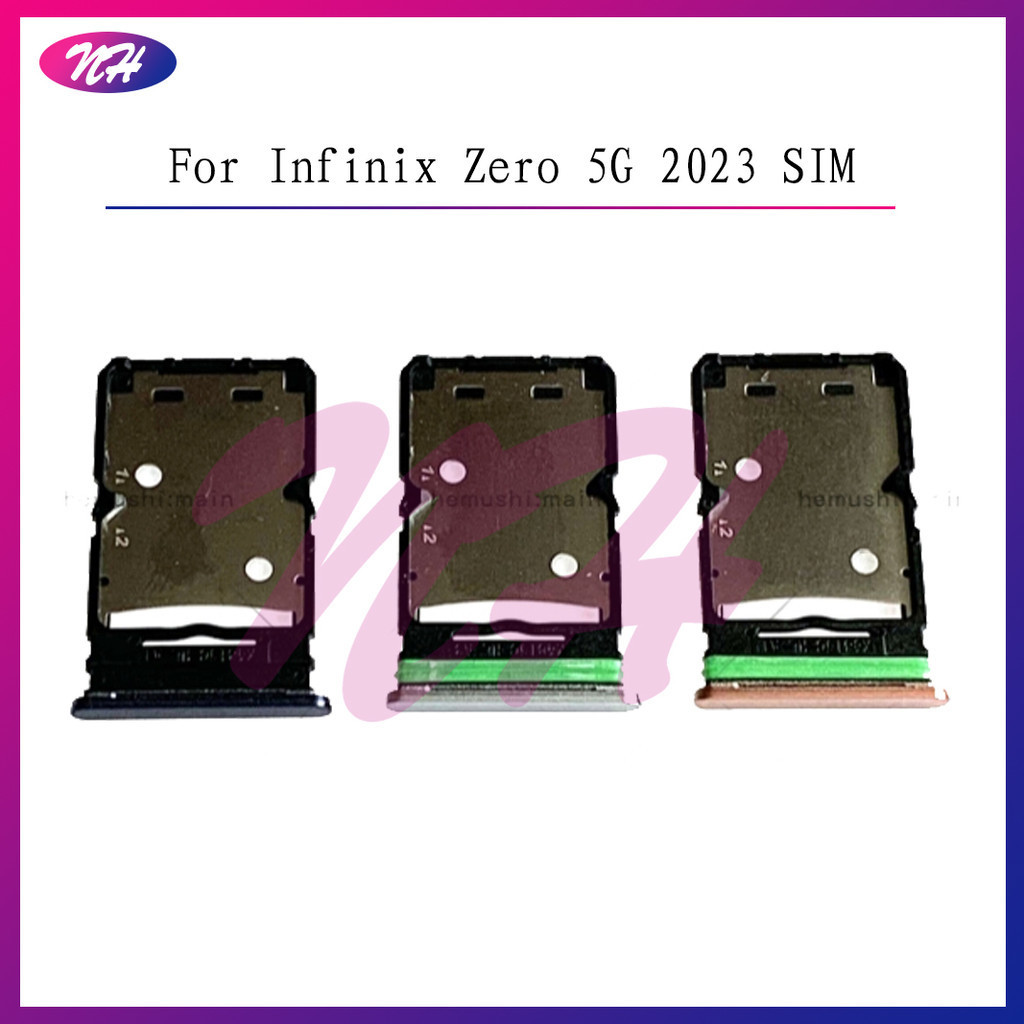 For Infinix Zero 5G 2023 X6815C SIM Card Tray Sim Card Holder Slot ...