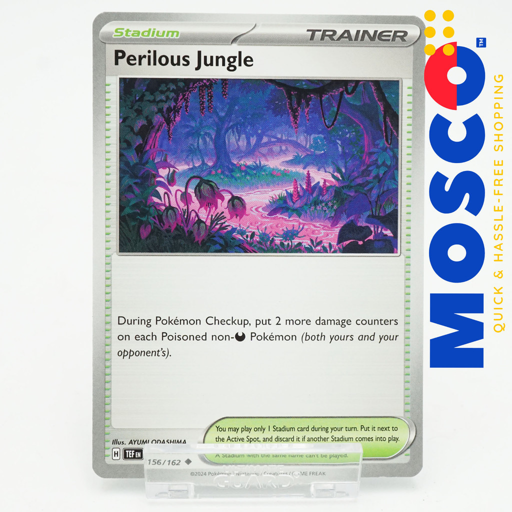Perilous Jungle - 156/162 - Uncommon Scarlet & Violet: Temporal Forces ...