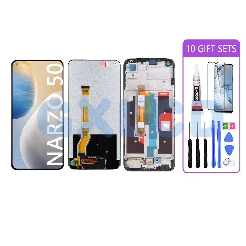 Original For OPPO Realme 8i 9i Narzo 50 OPPO a96 LCD Display Screen ...