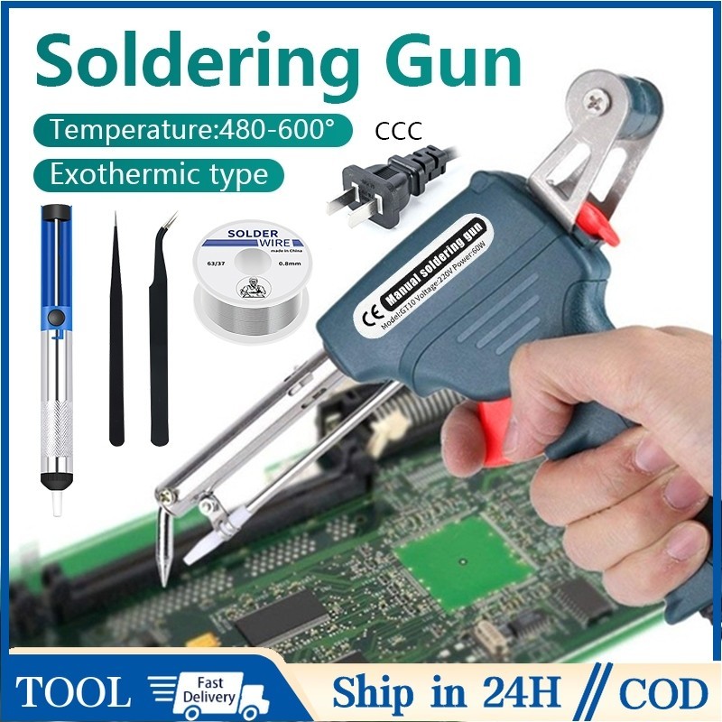 Auto Soldering Iron Set Electric soldering iron Solder gun Temperature ...