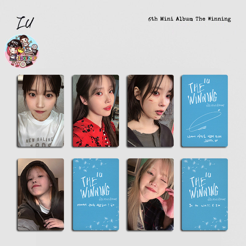 5-6pcs/set IU Photocards The Winning Mini Album FAN CONCERT D-2 ...