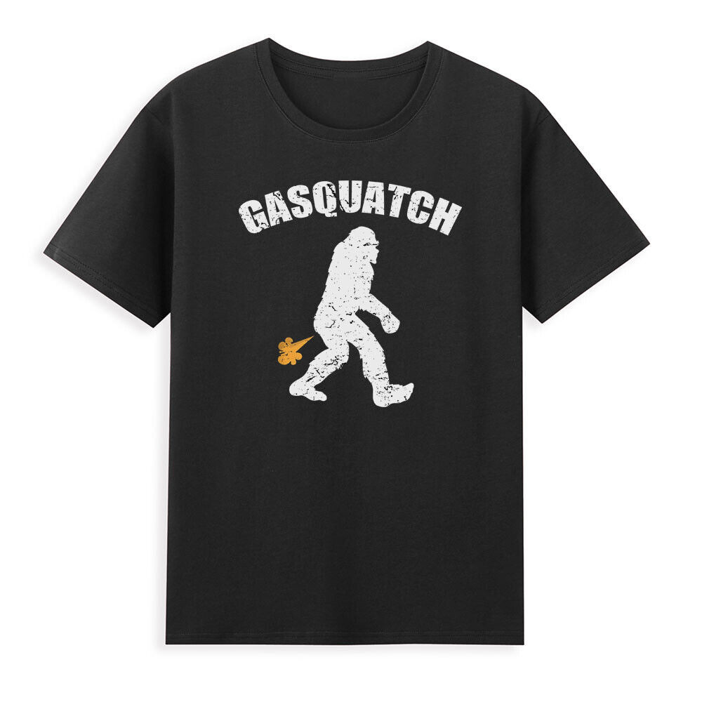 Gasquatch Funny Bigfoot Farting Gassy Sasquatch Fart Meme Vintage Men'S ...