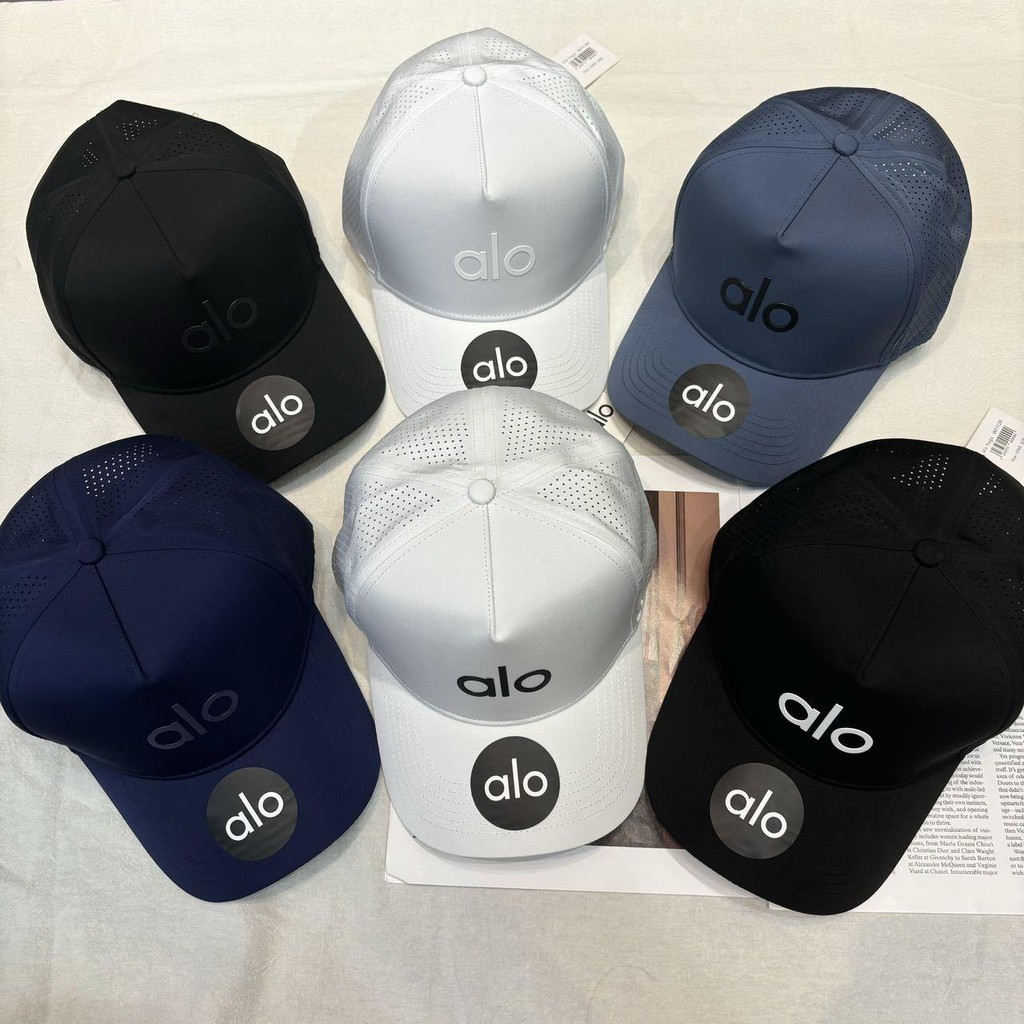 ph ALO yoga mesh hat men's and women's hardtop baseball cap laser cap ...