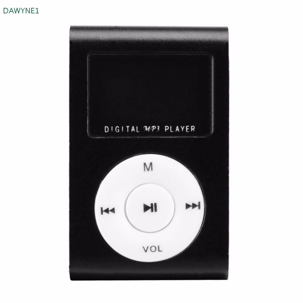 DWAYNE1 Mini MP3 Player Best Gift Clip Support 32GB TF Card LCD Screen ...