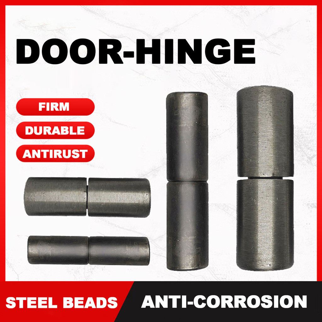 Cylindrical Hinge 3/8" to 1" Steel door hinges Tube Shaft Heavy Duty ...