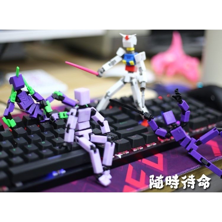 COD Tik Tok Same Style Lucky 13 More Joints Movable Figures 3D Printing ...