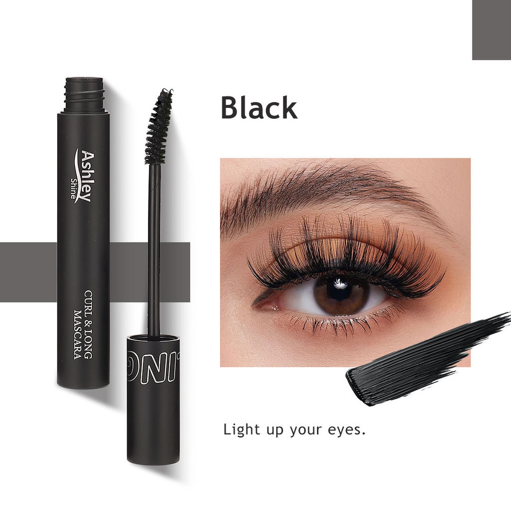 Ashley Shine Waterproof Mascara Lasting Smudge-proof Curling Mascara ...