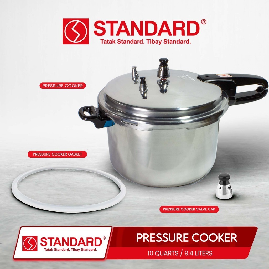 STANDARD Pressure Cooker 10 Quarts (9.4 Liters) SPC 10QC | Shopee ...