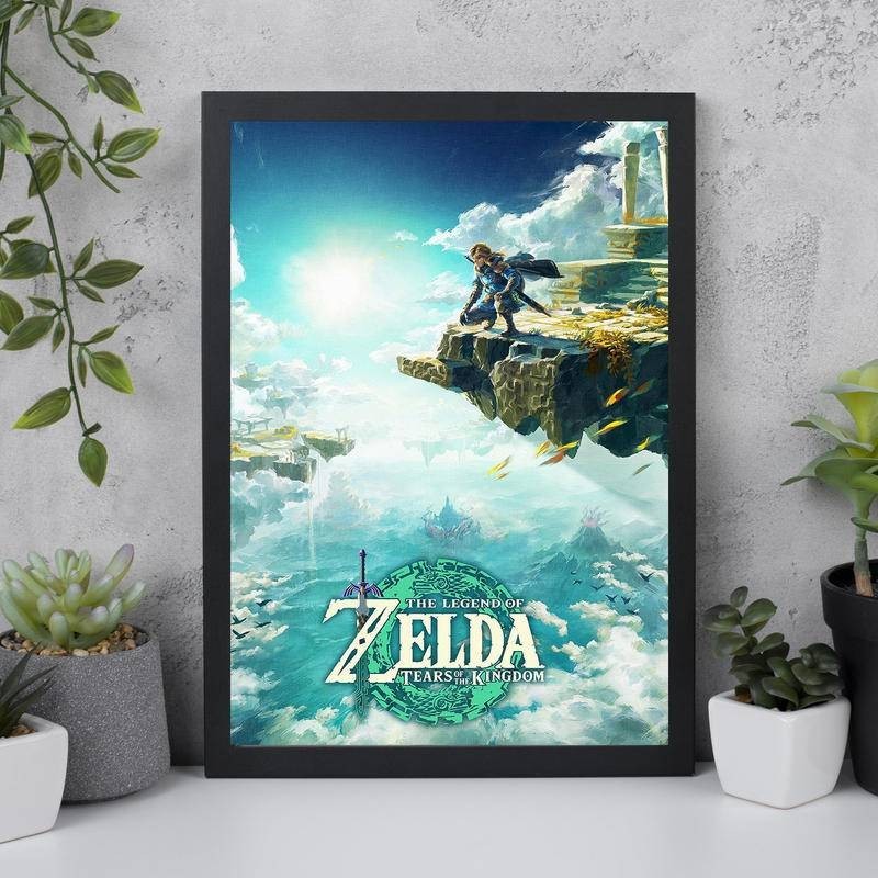 The Legend of Zelda Posters Canvas Painting Home Decor Living Room ...