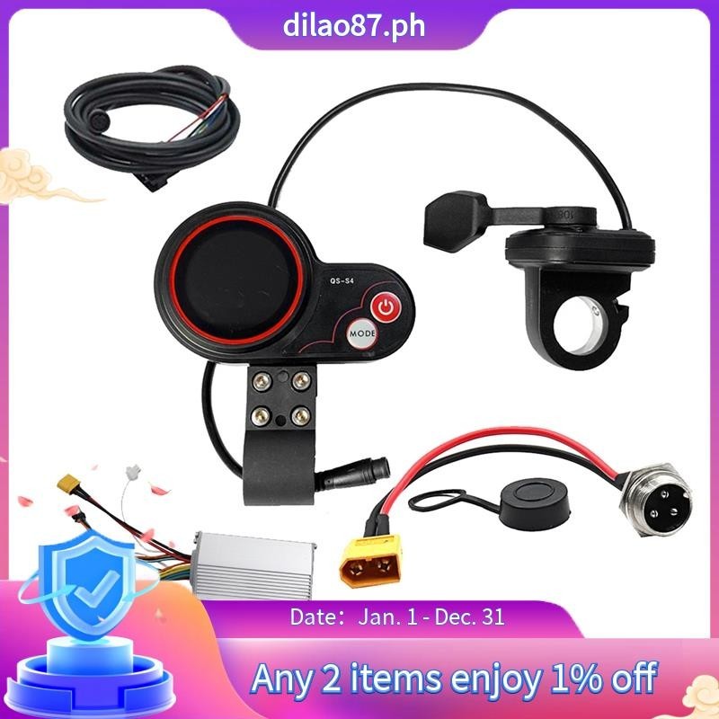 QS-S4 72V Thumb Throttle LCD Display Meter Kit+48V 800W Controller Only ...