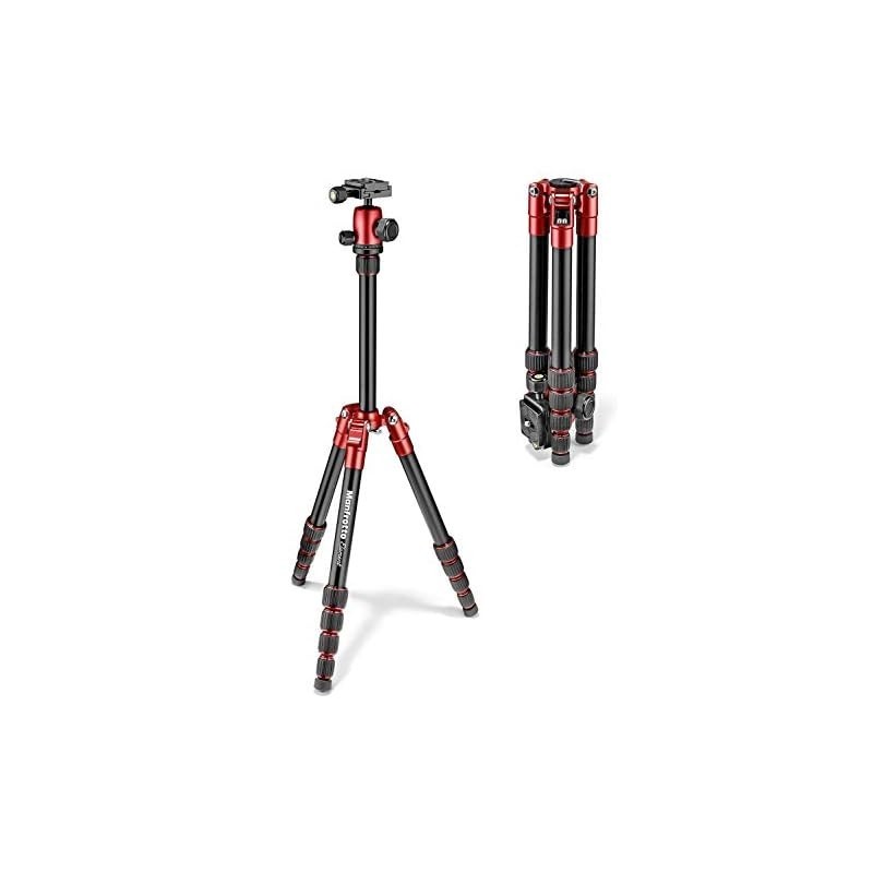 [Direct from Japan]Manfrotto Tripod Element Travel Tripod Small Red ...