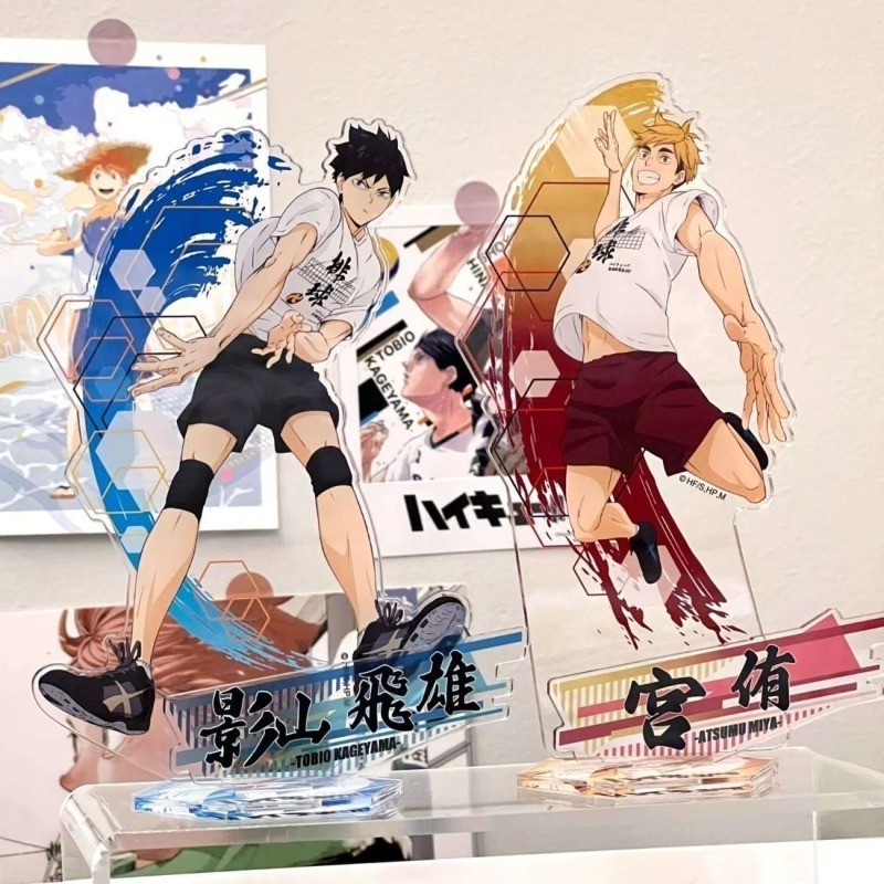 Miya Atsumu Tobio Kageyama Anime Acrylic Stand Haikyuu Cartoon ...