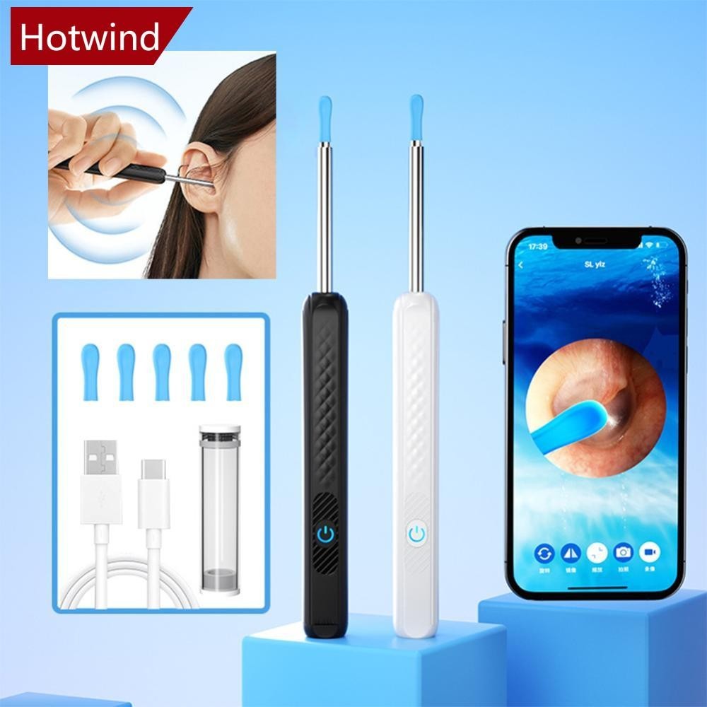 HW Intelligent High-definition Visual Wireless Ear Pick Rechargeable ...