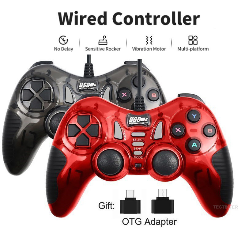 Wired Controller For PS3 For PC Joystick For Android TV Box/Game Console/Steam/Laptop Gamepad ...