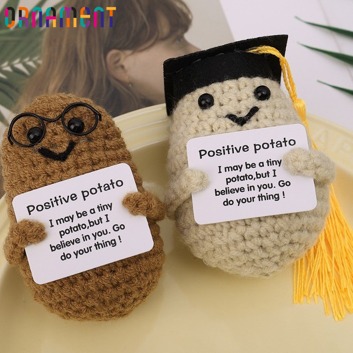 [ Featured ] Hand-crocheted Pendant - Graduation Season Potatoes ...