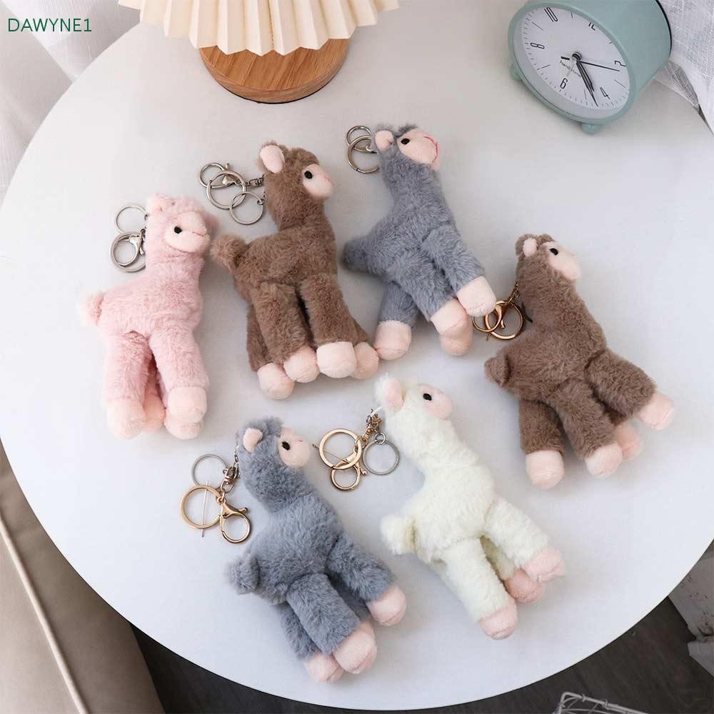 DWAYNE1 Alpaca Keychain Soft Cartoon Bag Decoration Backpack Accessory ...