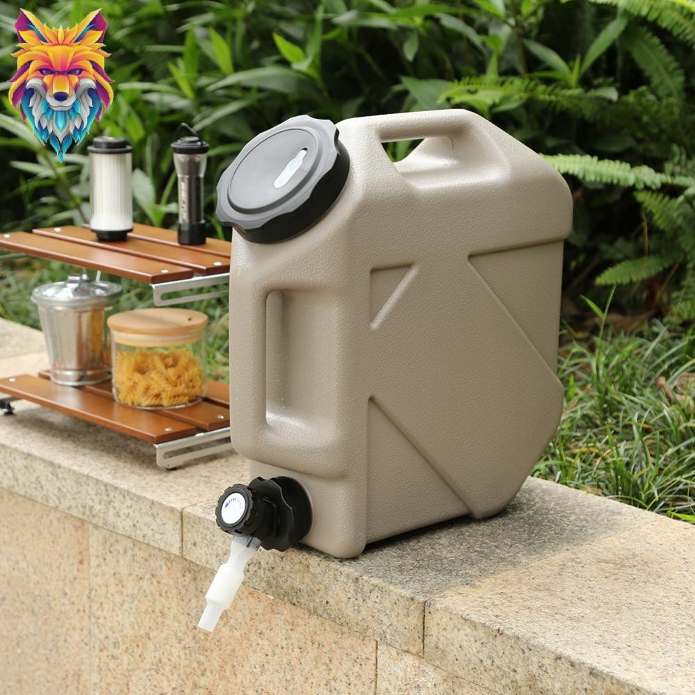 10L Camping Bucket Camping Portable Water Container Bucket Food Grade ...