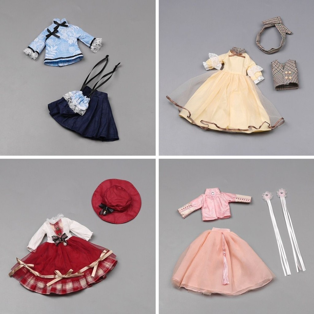 bjd 1/6 30cm Barbie Doll ClothesSDKhaki Meat Doll Set | Shopee Philippines