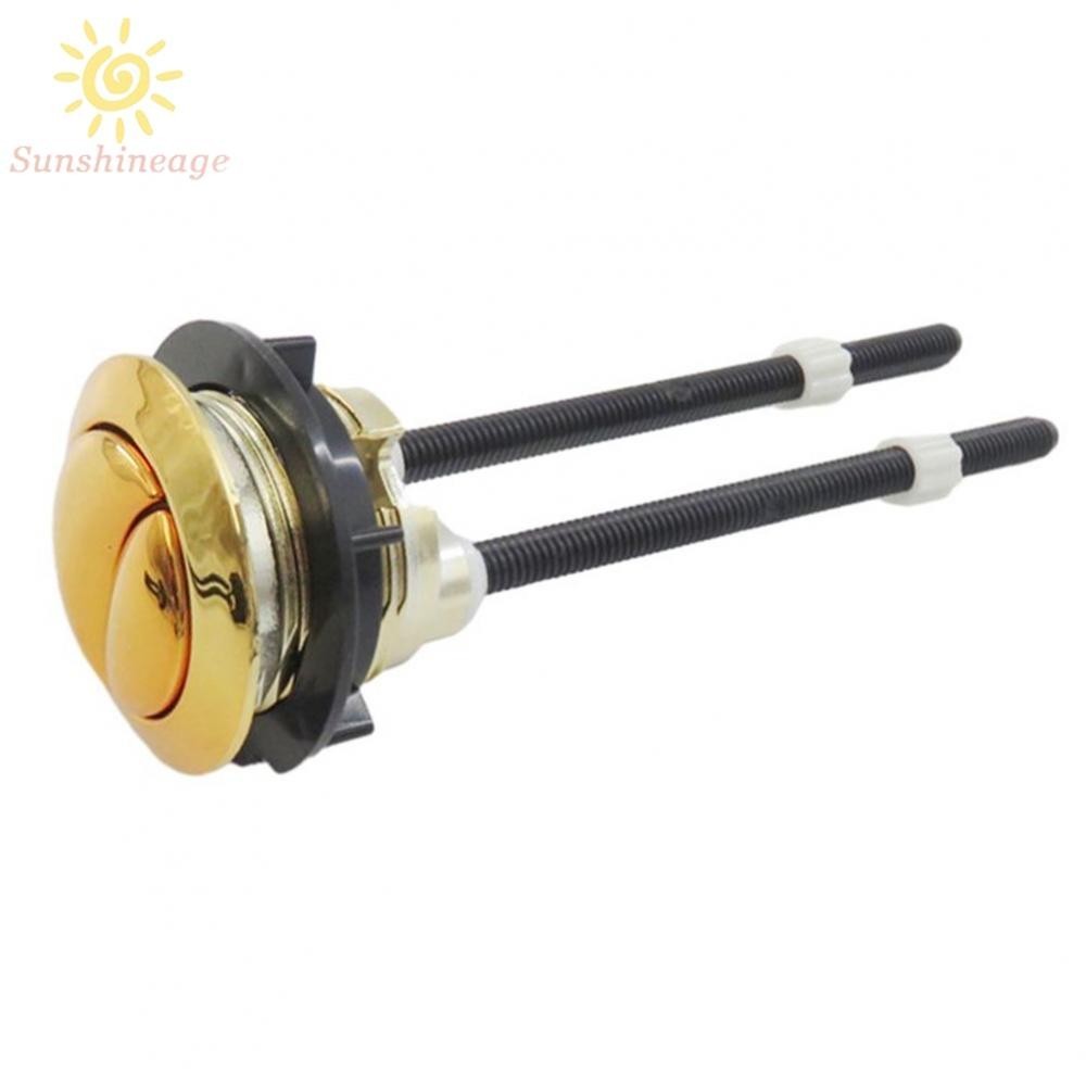 【SUNAGE】Dual Flush Water Tank Stainless Steel Toilet Button Hole Black ...