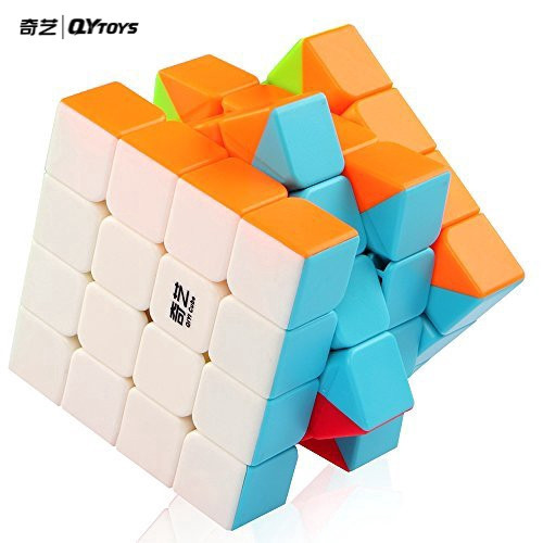 Qiyi Cube Qiyuan S 4x4 Speed Cube Stickerless 4x4x4 Magic Cube Puzzle ...