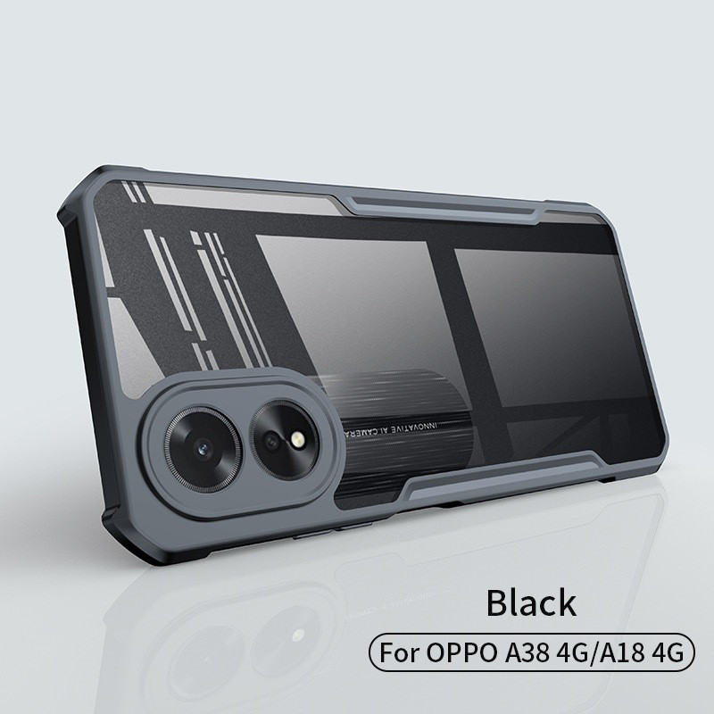 OPPO A18 Shockproof Phone Case for OPPO A38 A58 A78 A98 A17 A17k A16 A16k A15 A15s A12 A96 A95 ...