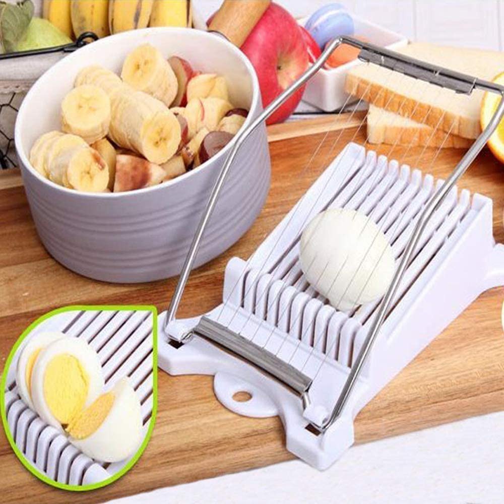 Stainless Steel Luncheon Meat Boiled Egg Fruit Slicer Soft Food Cheese ...