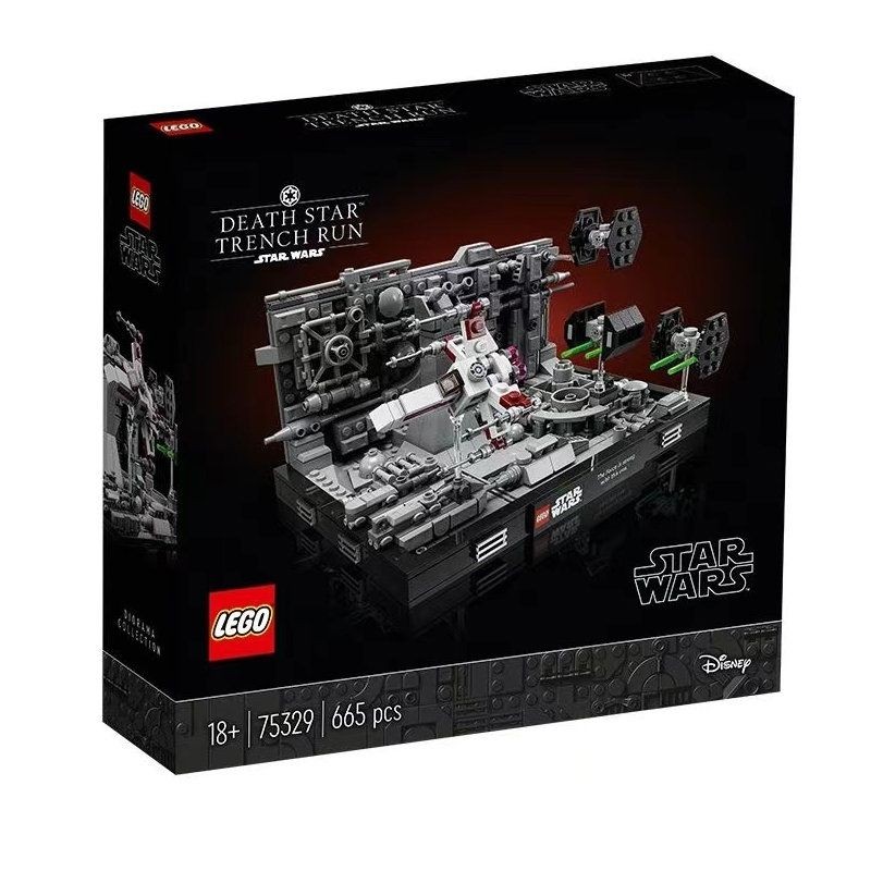 Denmark LEGO (LEGO) 75329 Star Wars Series Death Star Trench Escape 2. ...