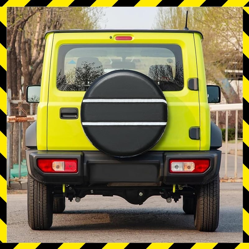 Spare tire wheel cover for Suzuki Jimny SJ10 JA11 JA71 JA12 JA22 JB23 JB33 JB43 JB64, all ...