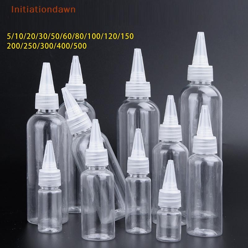 Initiationdawn 10-200ml Plastic Squeeze Dropper Bottle With Screw Cap ...