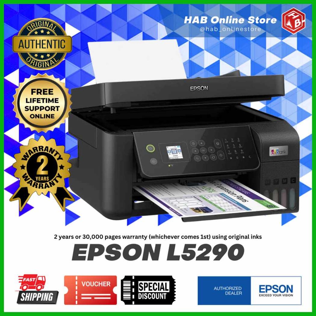 Epson=m-EcoTank'E}L5290$Bt^|/sX^L5590/Sm^Wi-Fi/jc^EcoTank/Jp^Printer/ML ...