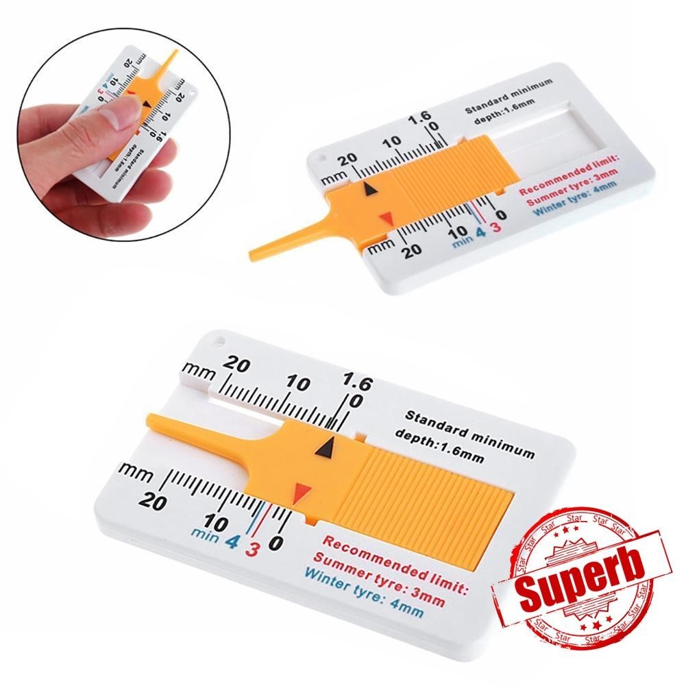 0 20mm Tyre Tread Gauge Tire Pattern Depth Gauge Digital Tread Tire