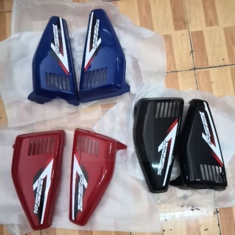 TMX155 125 BARAKO SIDE COVER WITH RUBBER GROOMET CJ CYCLE | Shopee ...