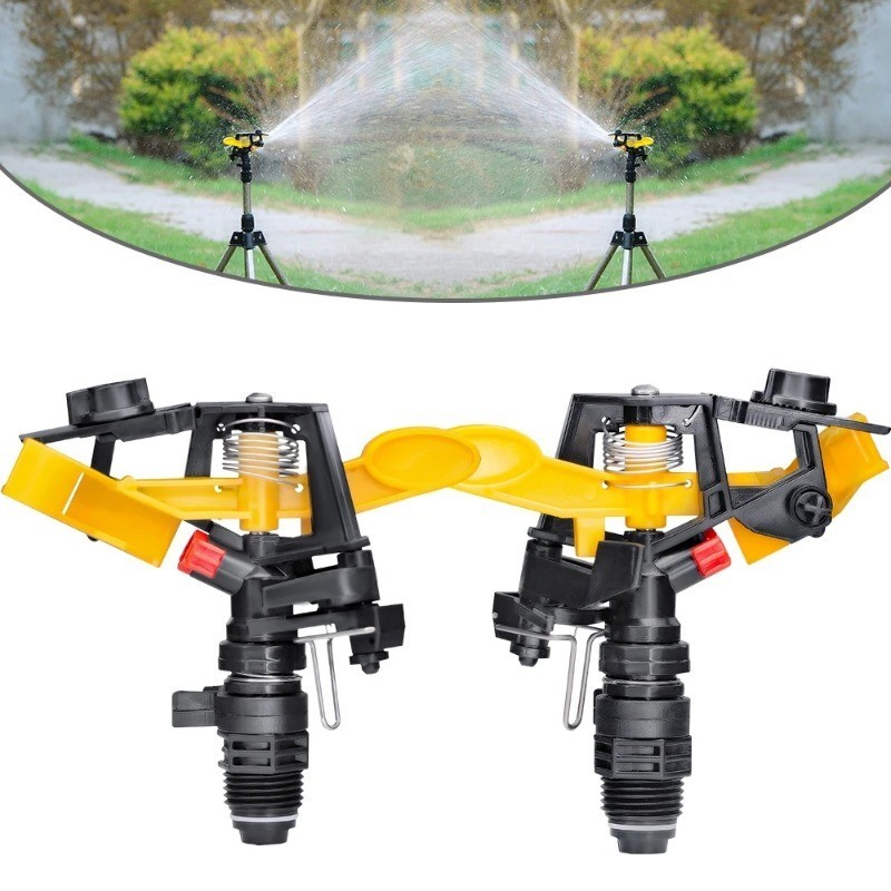 Garden 360 Degree Rotating Jet Sprinklers Plastic Rocker Nozzles Thread ...