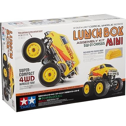 Tamiya Star Unit Comical Wheelie Series No.9 RC Lunch Box Mini (SW-01 ...