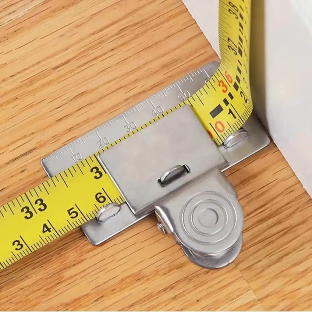 Stainless steel tape measure tool woodworking marking positioning tape ...