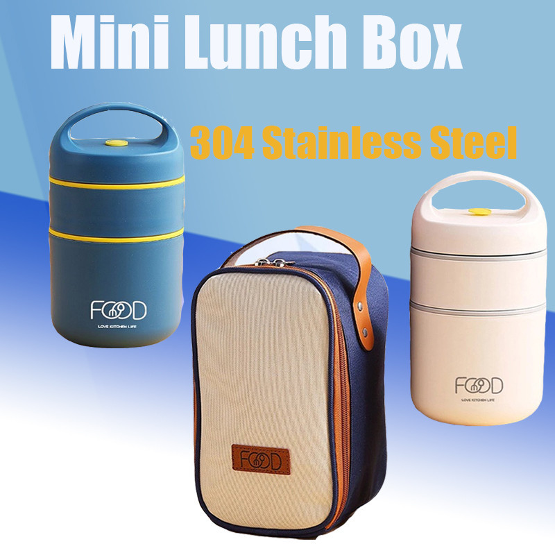 Multifunctional Lunch Box 304 Stainless Steel Travel Home Breakfast Cup ...