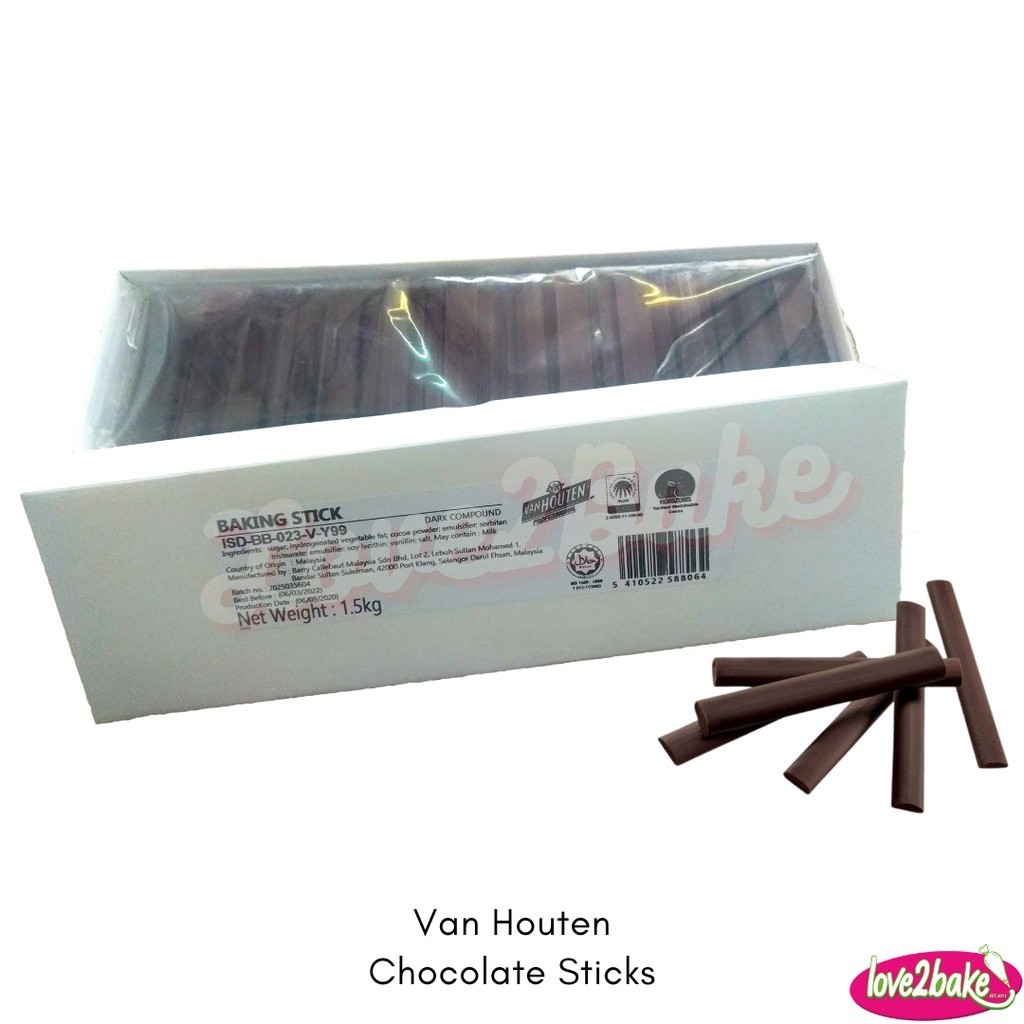 Van Houten Dark Chocolate Baking Sticks, 1.5 kg | Shopee Philippines