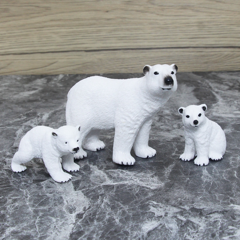 Miniature Mini Arctic Antarctic Animals Penguins Polar Bear Snowy Owl ...